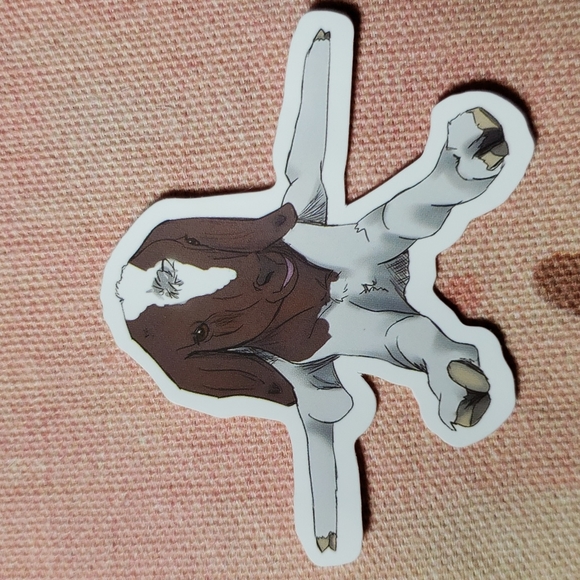 Office | Q Goat Sticker Goats Sticker Pegantinas De Cabra | Poshmark